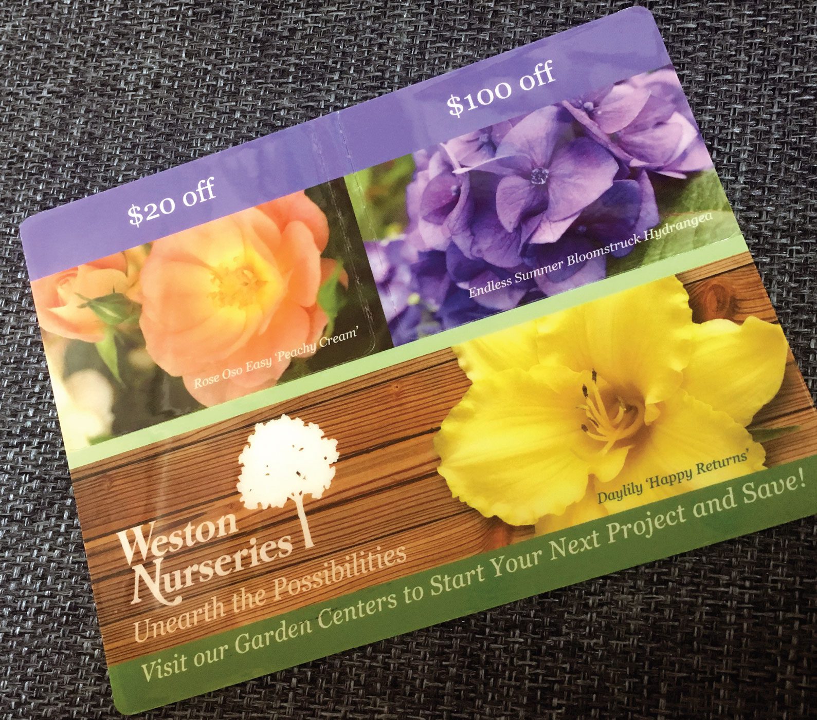 Plastic Postcards | Garden Center Solutions
